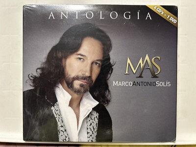 RARE 4cds+dvd No Longer Made Marco Antonio Solis Antologia Mas Que Tu ...