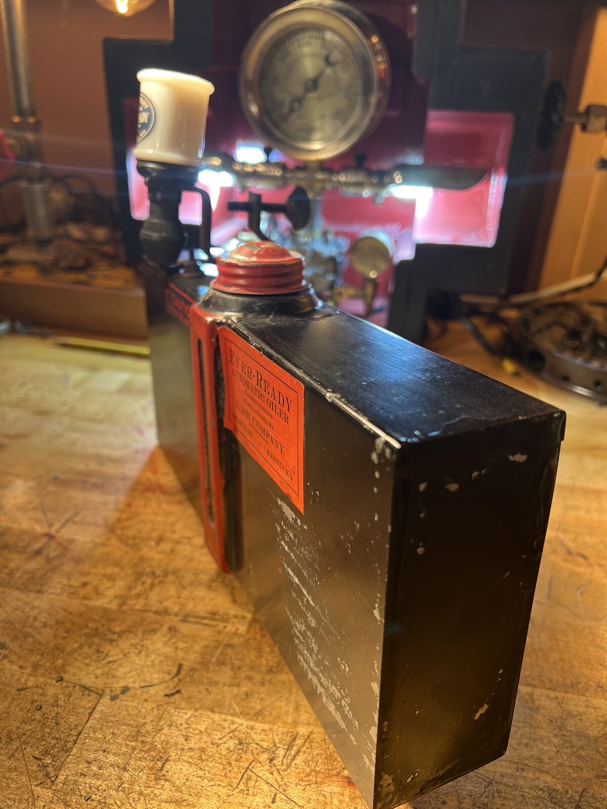 ANTIQUE EVER-READY MODEL T FORD ACCESSORY AUTOMATIC OILER | eBay