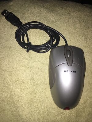 Belkin 5-Button Optical Mouse w/Scroll Wheel - USB/PS2 (F8E850-OPT ...