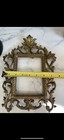 Vintage Gilt Metal VICTORIAN PICTURE FRAME Easel Broken 11x7 Fits 4x6 ...