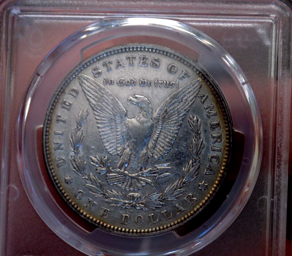 MORGAN SILVER DOLLAR 1893 P RARE DATE PCGS XF UNDER GRADE LOOKS AU++ ...