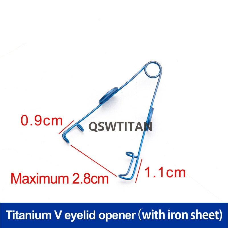 1pcs Titanium Eye ALPHONSO Speculum for children baby ophthalmic ...