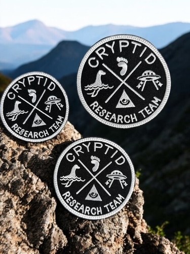 Cryptid Research Team Patch/Cryptozoology Patch | eBay