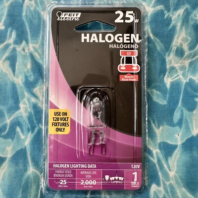 Feit Electric 25w 120 Volt Light Bulb G9 Base New In Package! | eBay