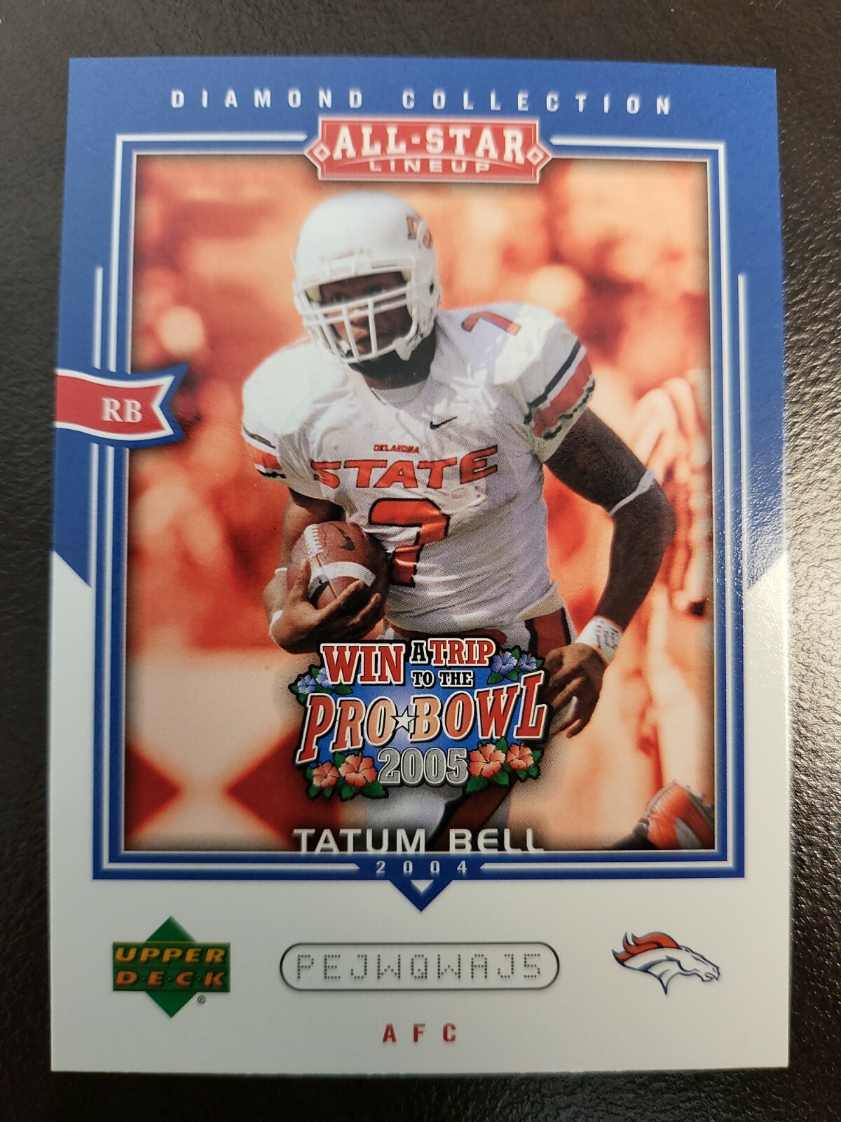 2004 Upper Deck Tatum Bell RC DIAMOND COLLECTION card #AS41 | eBay