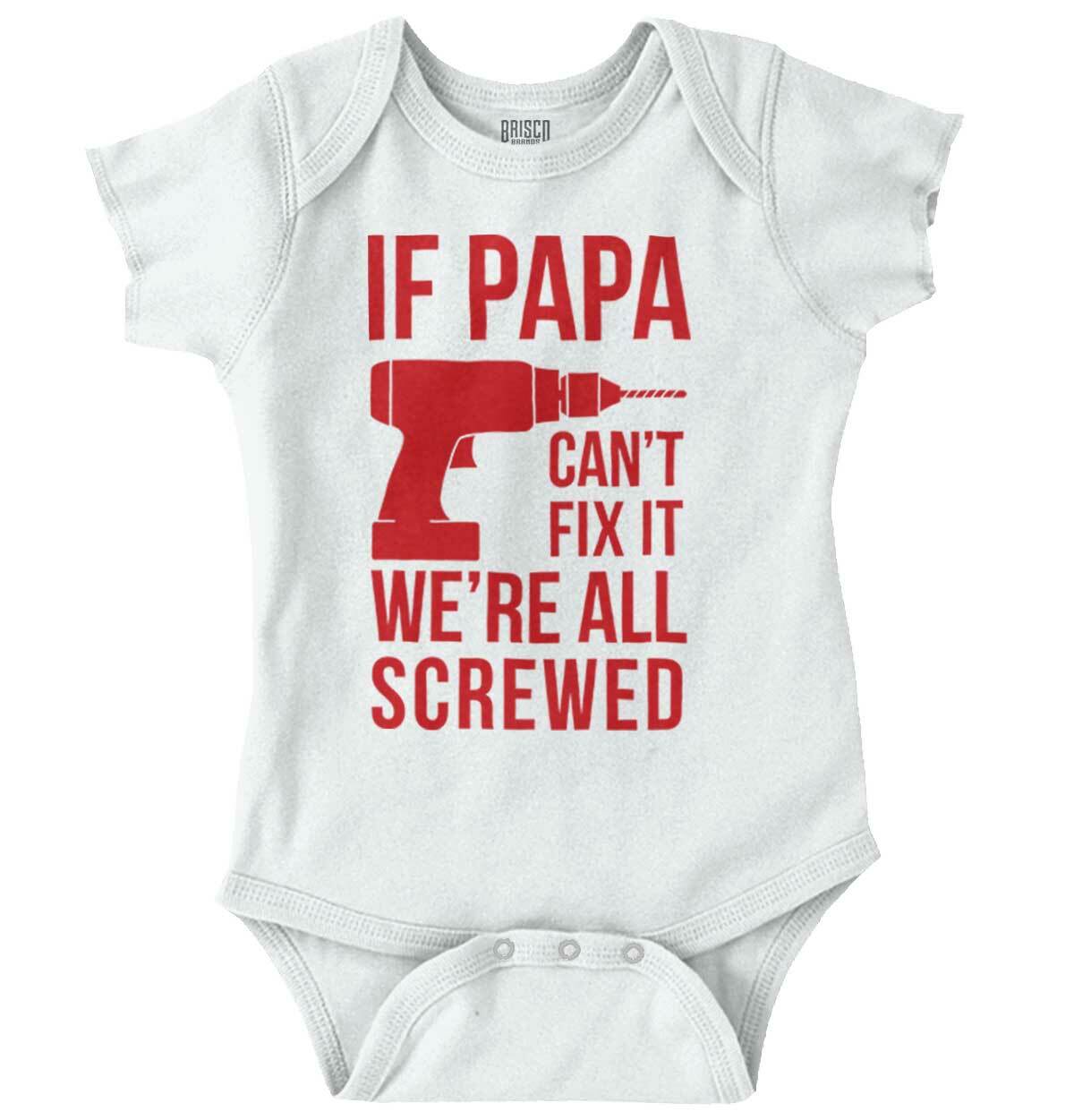 Best Grandpa Papa Handyman Cute Shower Gift Newborn Baby Boy Girl ...