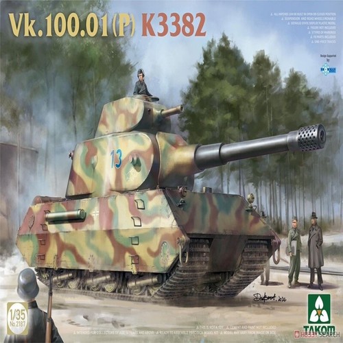 TAKOM 2187 1/35 Vk 100.01(P) K3382 Plastic Model Kit | eBay