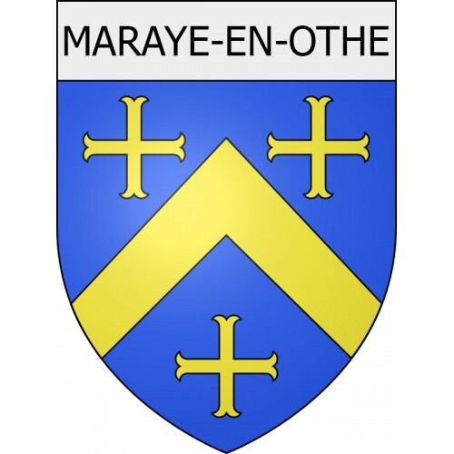 Maraye-en-Othe 10 ville Stickers blason autocollant adhésif | eBay