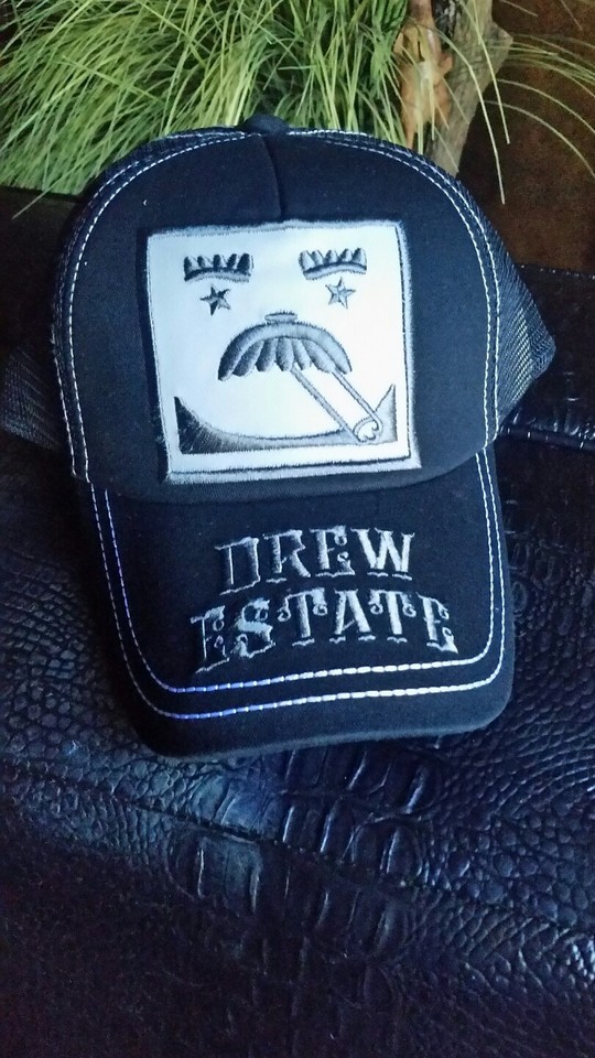 DREW ESTATE Mr. Drew Face Trucker Mesh Snapback OSFM Cap Hat | eBay