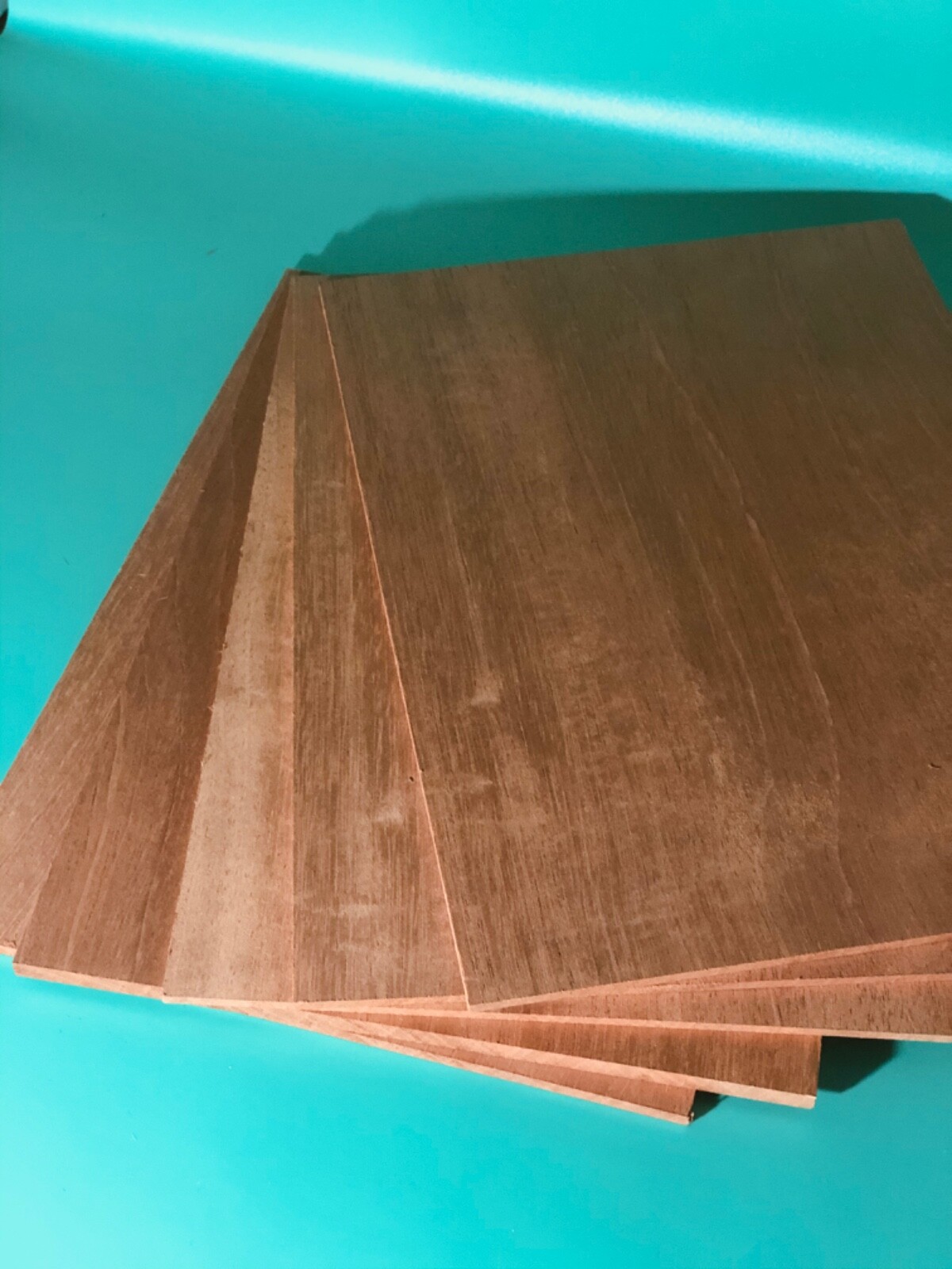 Honduran Mahogany A4 Size Solid Wood Sheet 1 Of 297mm x 210mm x 3mm ...