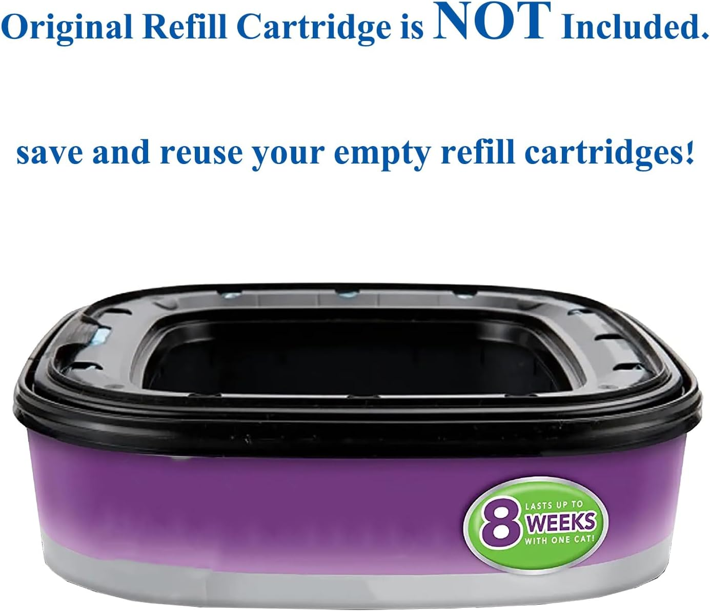 Litter Locker Refills Square 9 Pack Cat Litter Refills Bag, Litter ...