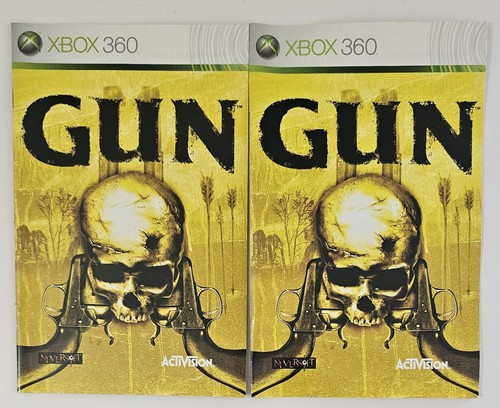 Gun (Microsoft Xbox 360, 2005) Complete CIB w/ Manual & Tested - Great ...
