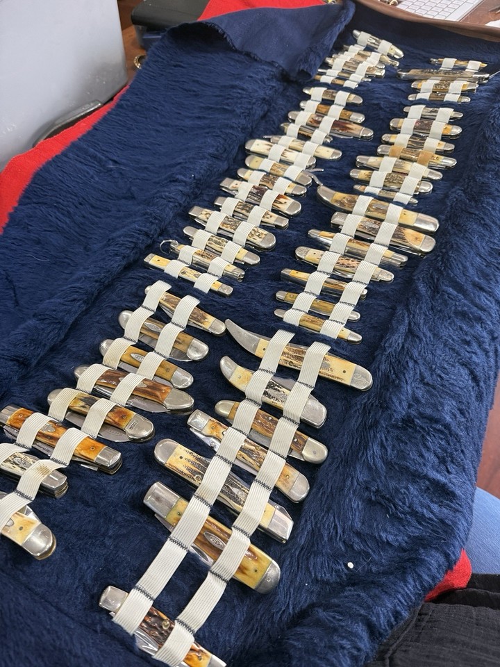 2005 Case XX USA Amber Trapper Golfer Knife 6207G SS Ball Marker Divot ...