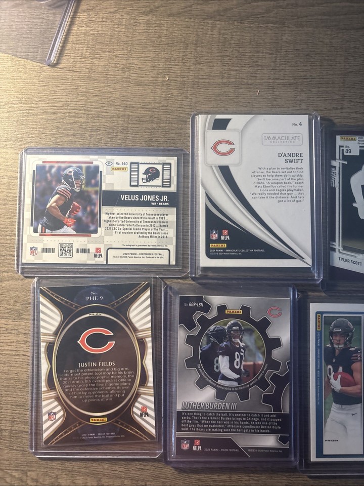 Chicago Bears NFL CARD LOT | eBay