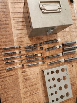 Spellman Blind Hole Spotter Transfer Punch Set 1/8"-21/32" SEE PHOTOS ...