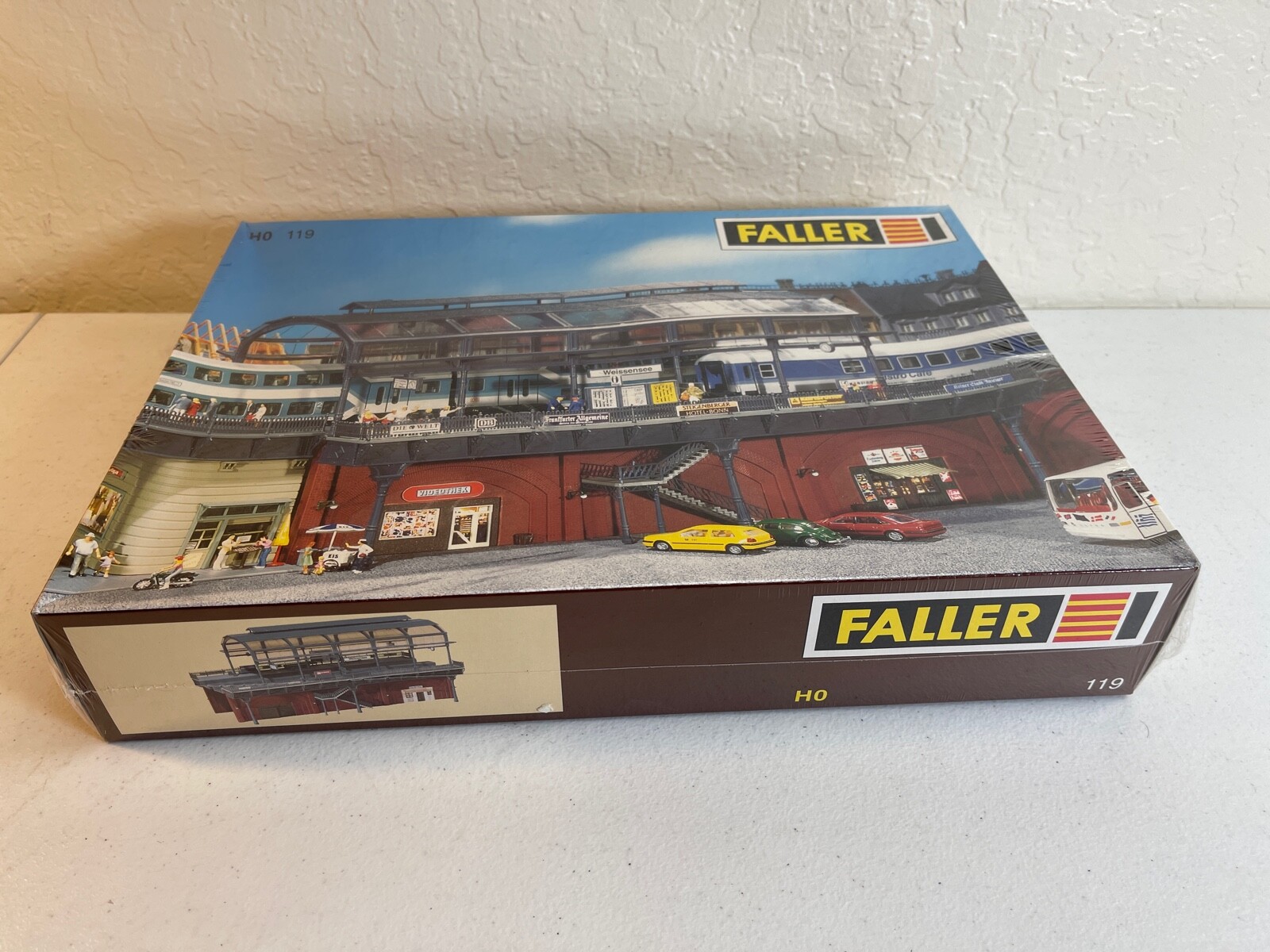 FACTORY SEALED RARE VINTAGE FALLER 120 119 HO S-BAHN RAILWAY STATION | eBay