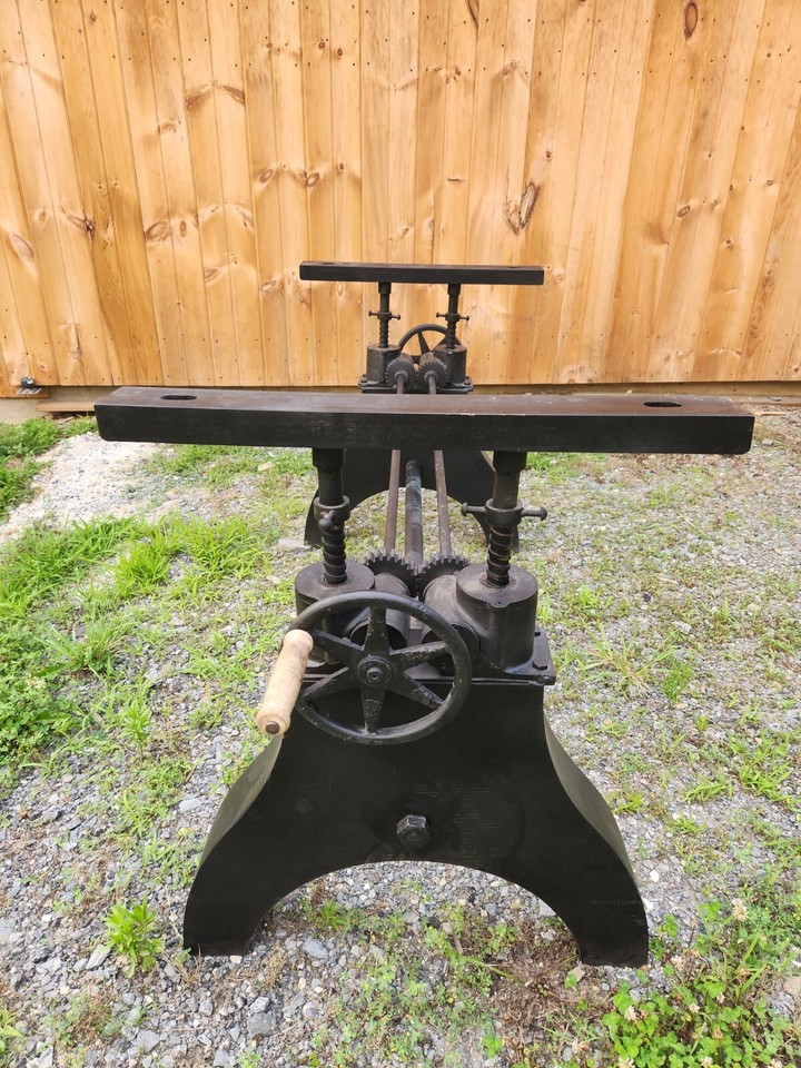 Adjustable Crank Table Base - Industrial Vintage Style 28" to 40 ...