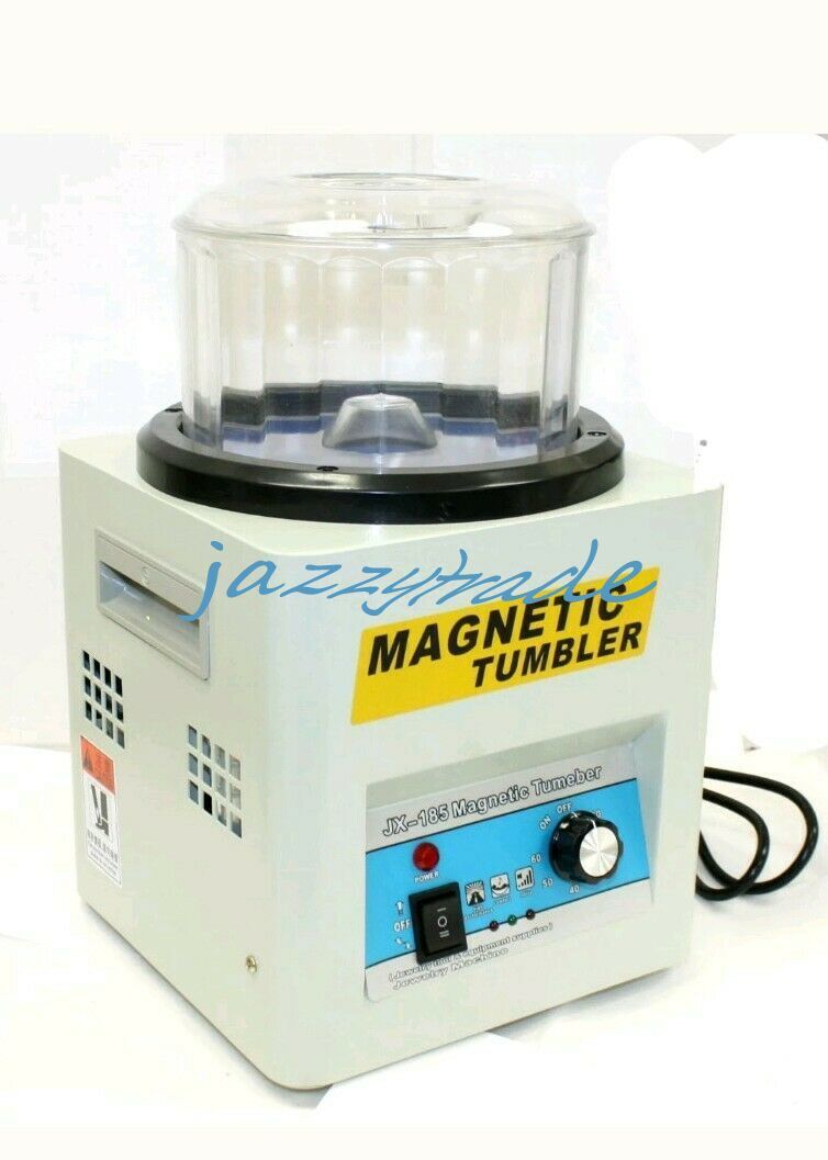Magnetic Tumbler 180mm Jewelry Polisher Super Finishing Machine JX-185 ...