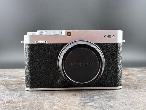 Fujifilm X-E4 26mp Mirrorless Digital Camera Silver *good* 6828 | eBay