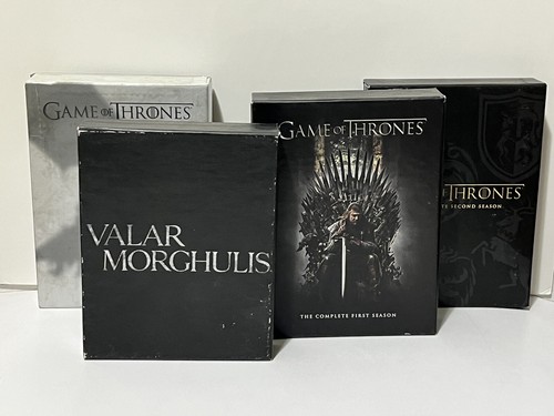 Game Of Thrones Box Set 1-4 Dvd/blu Ray | eBay