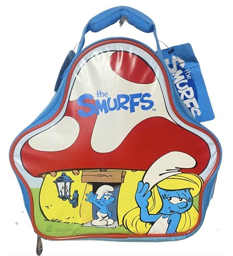 Smurfette & Smurfs Mushroom House Insulated Lunch Bag By Thermos | eBay