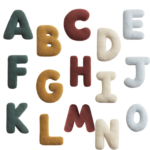 Cute And Comfy Alphabet Letter Pillows For Child-friendly Spaces And ...