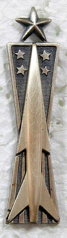 US Air Force Senior Missile Maintenance Oxidized Insignia Badge Pin Set ...
