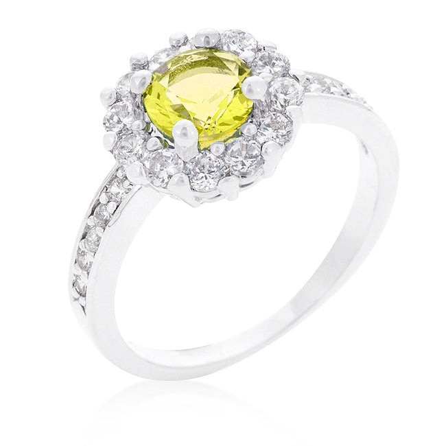 Bella Birthstone Engagement Ring in Yellow | eBay