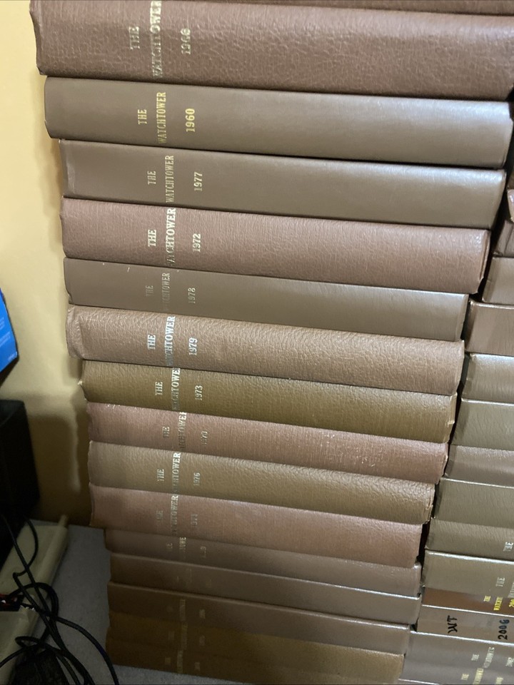 Jehovah's Witnesses WATCHTOWER AWAKE BOUND VOLUMES 1960 -2007 Pick ...