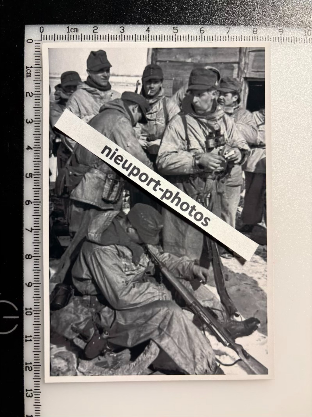 TOP! REPRO WW2 Photo Foto Wehrmacht StG 44 Ski Troops Jäger 1944 Pripet ...