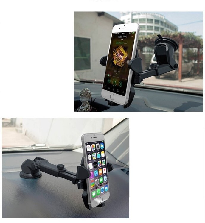 360° Universal Mount Holder Car Stand Windshield For Mobile Cell Phones ...