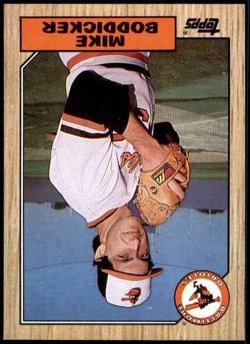 Mike Boddicker #455 1987 Topps | eBay