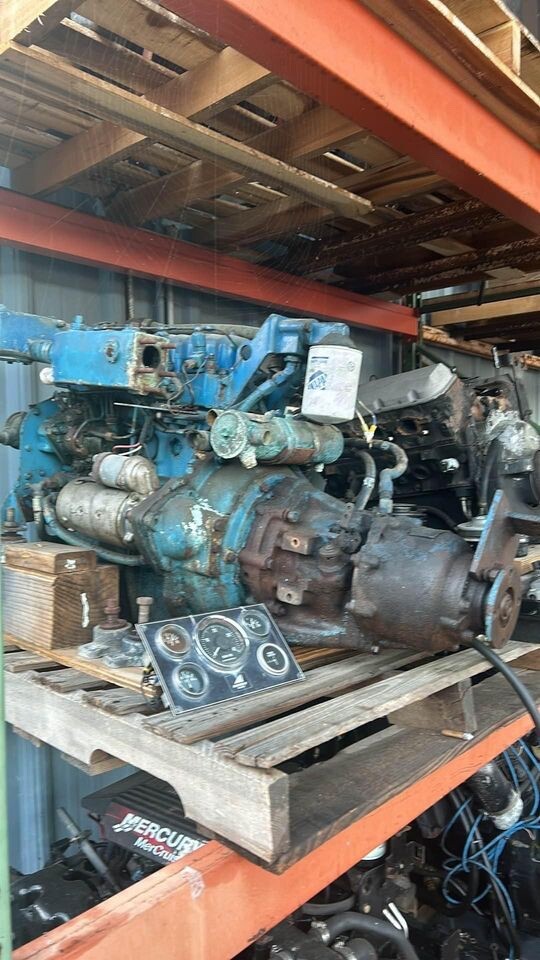 Perkins 4154 , Marine Diesel Engine with gearbox 62 HP | eBay