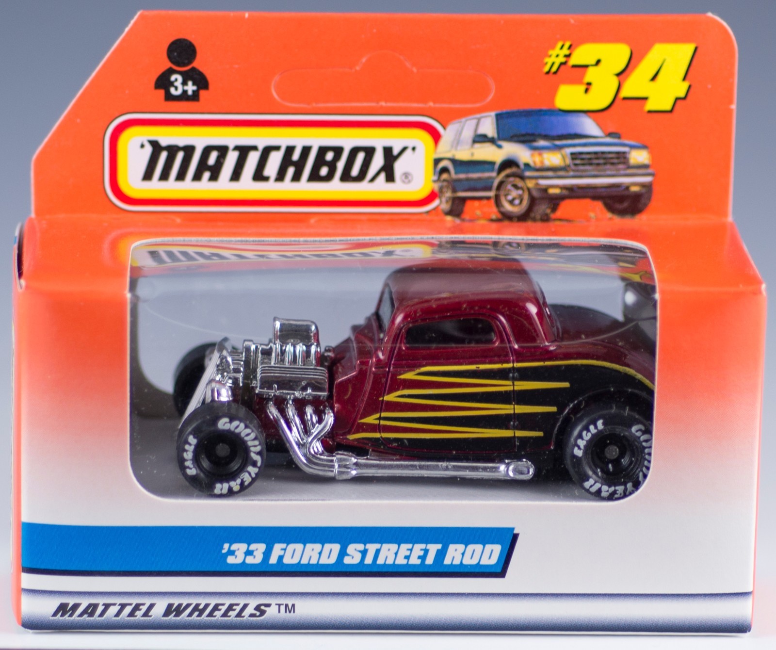 Matchbox MB 34 International '33 Ford Street Rod Red 1998 NEW in Box | eBay