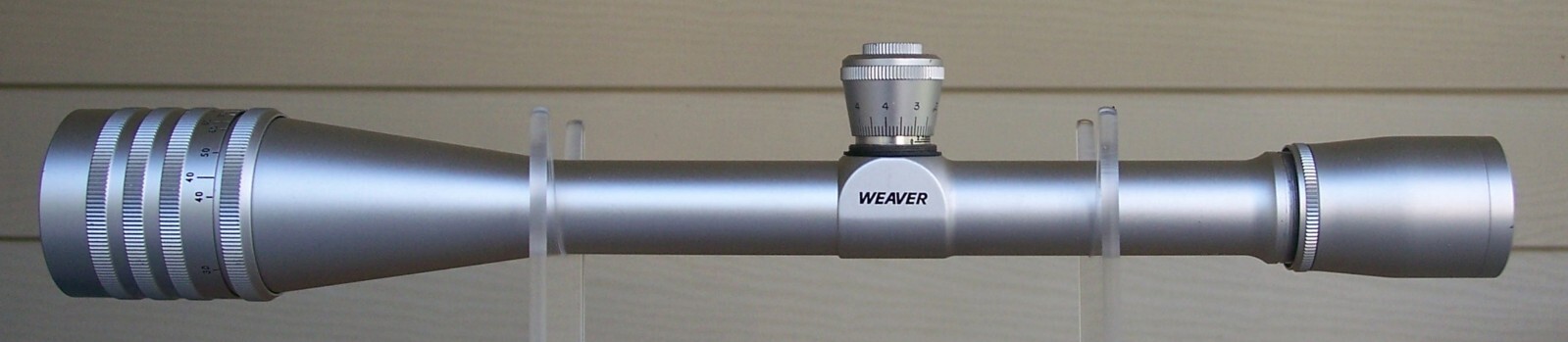 Weaver CT-36x A.O.Target Rifle Scope Micro-Trac ~Silver~ | eBay