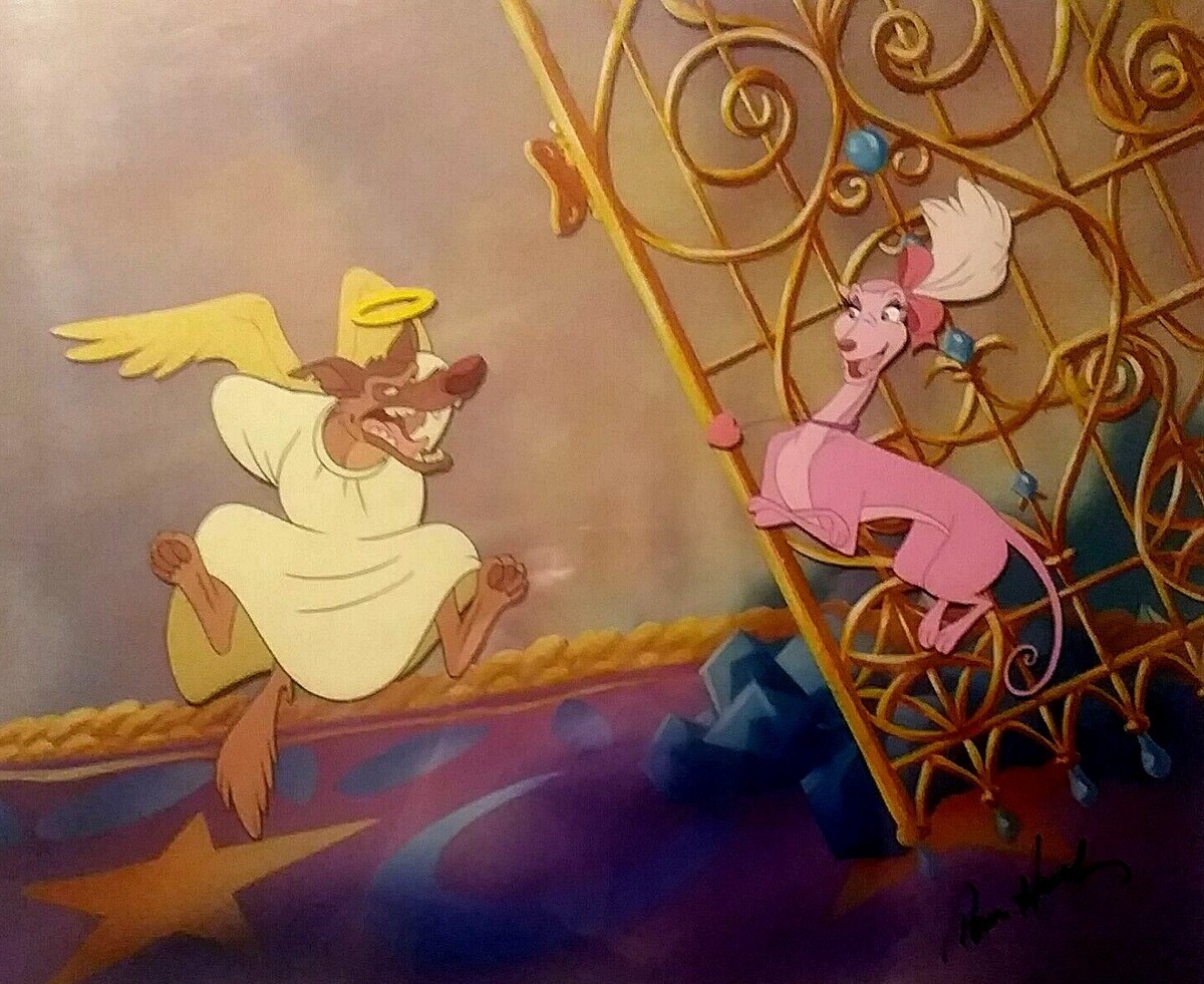 All Dogs Go To Heaven Charlie Drawing