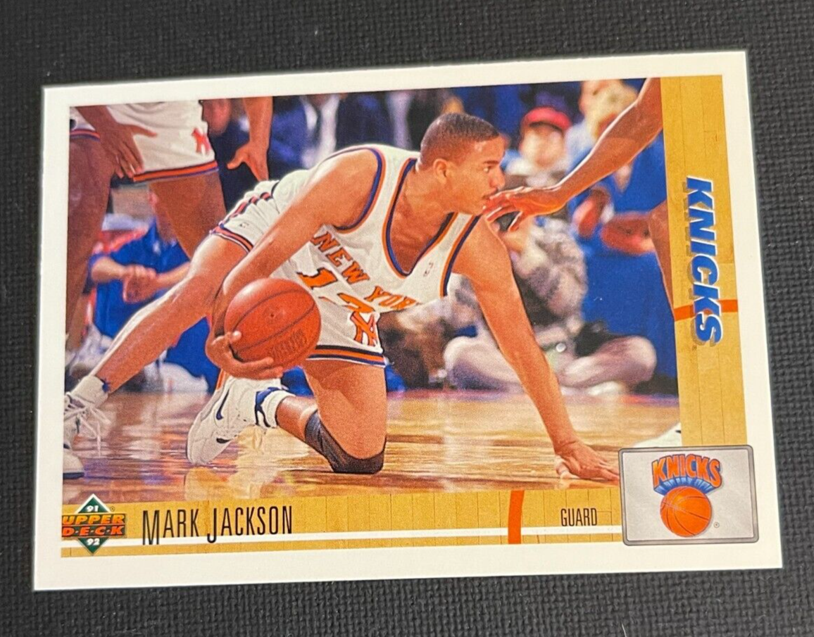 1991 Upper Deck Card # 212 Mark Jackson - New York Knicks | eBay
