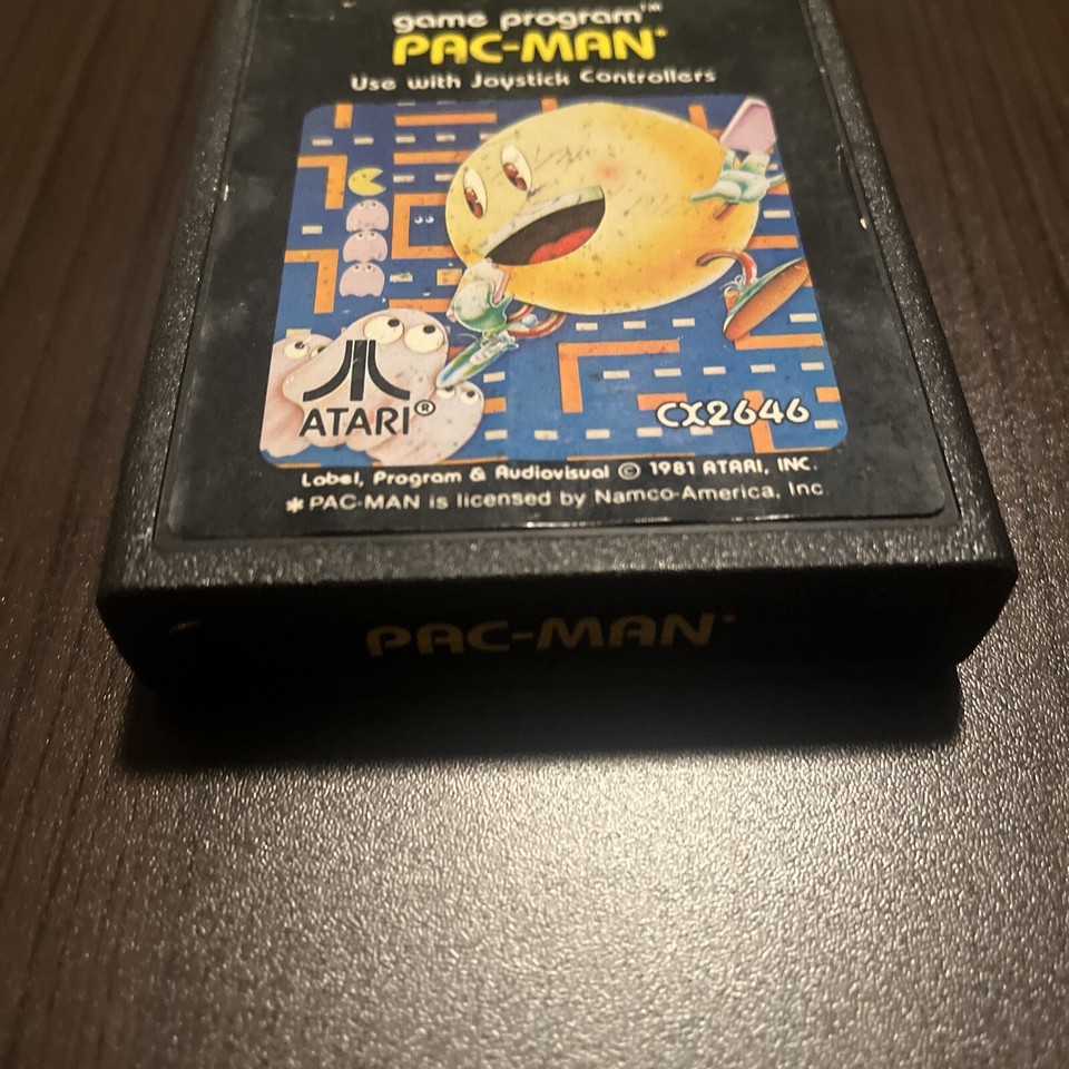 Pac-Man (Atari 2600, 1981) W/Manual TESTED WORKING | eBay