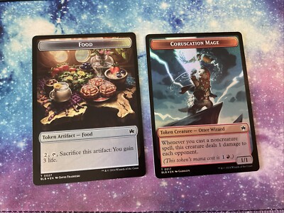 Food / Coruscation Mage Token - Foil - BLB - MTG - NM - EN - 0027/0017 ...