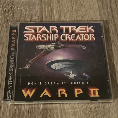 SHIPS SAME DAY Star Trek Starship Creator Warp II 2 in Jewel Case for ...