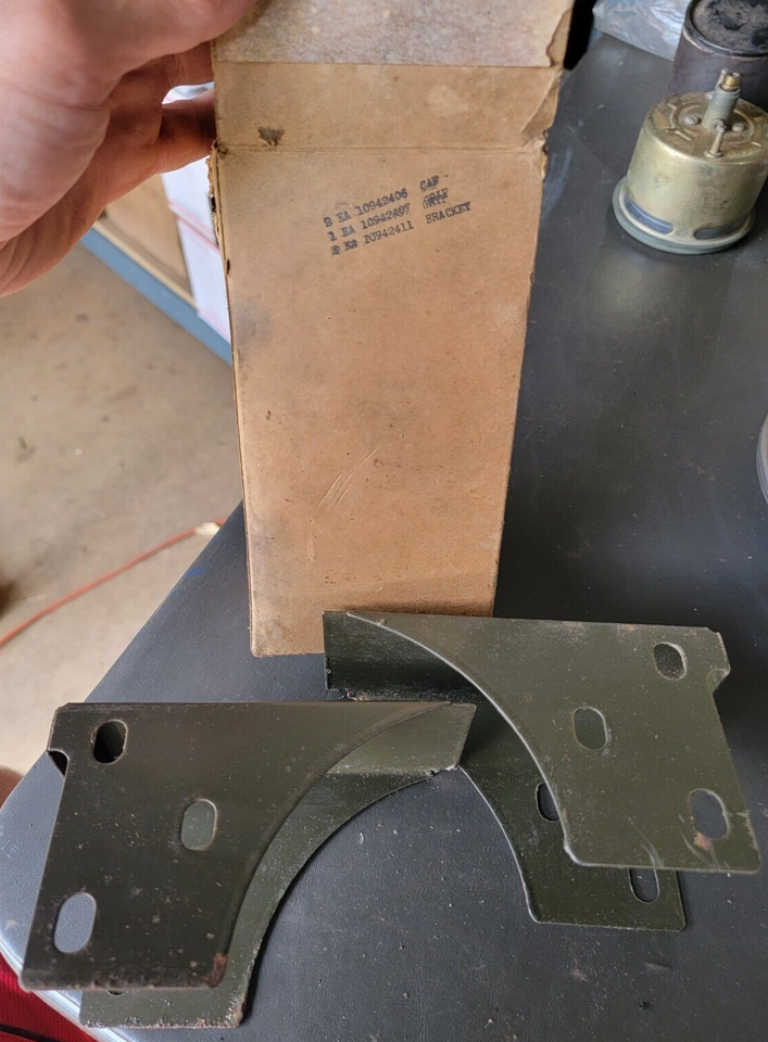 NOS Miscellaneous Military Brackets for WW2 Willys Jeep Ford GPW M38 ...