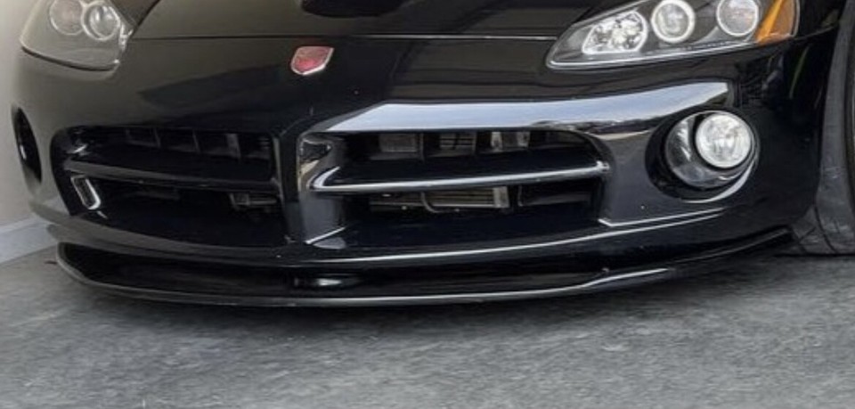 Dodge Viper 2003-10 SRT-10 Gen 3 & 4 Front Air dam AirDam Splitter Made ...