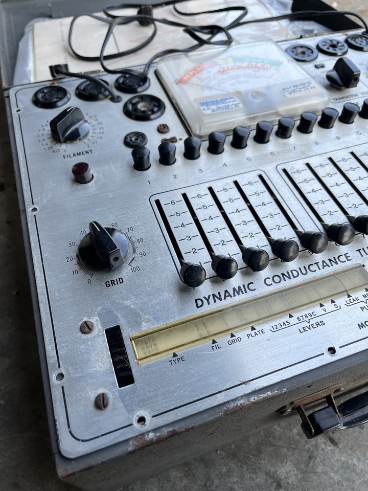 Vintage Eico 666 Dynamic Conductance Tube & Transistor Tester Daily ...