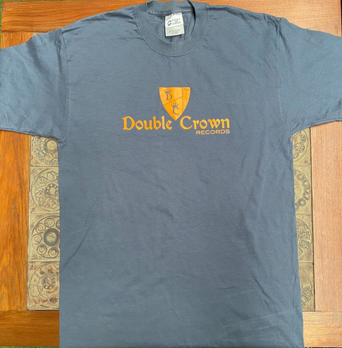 Double Crown Records grey unisex tshirt size M | eBay