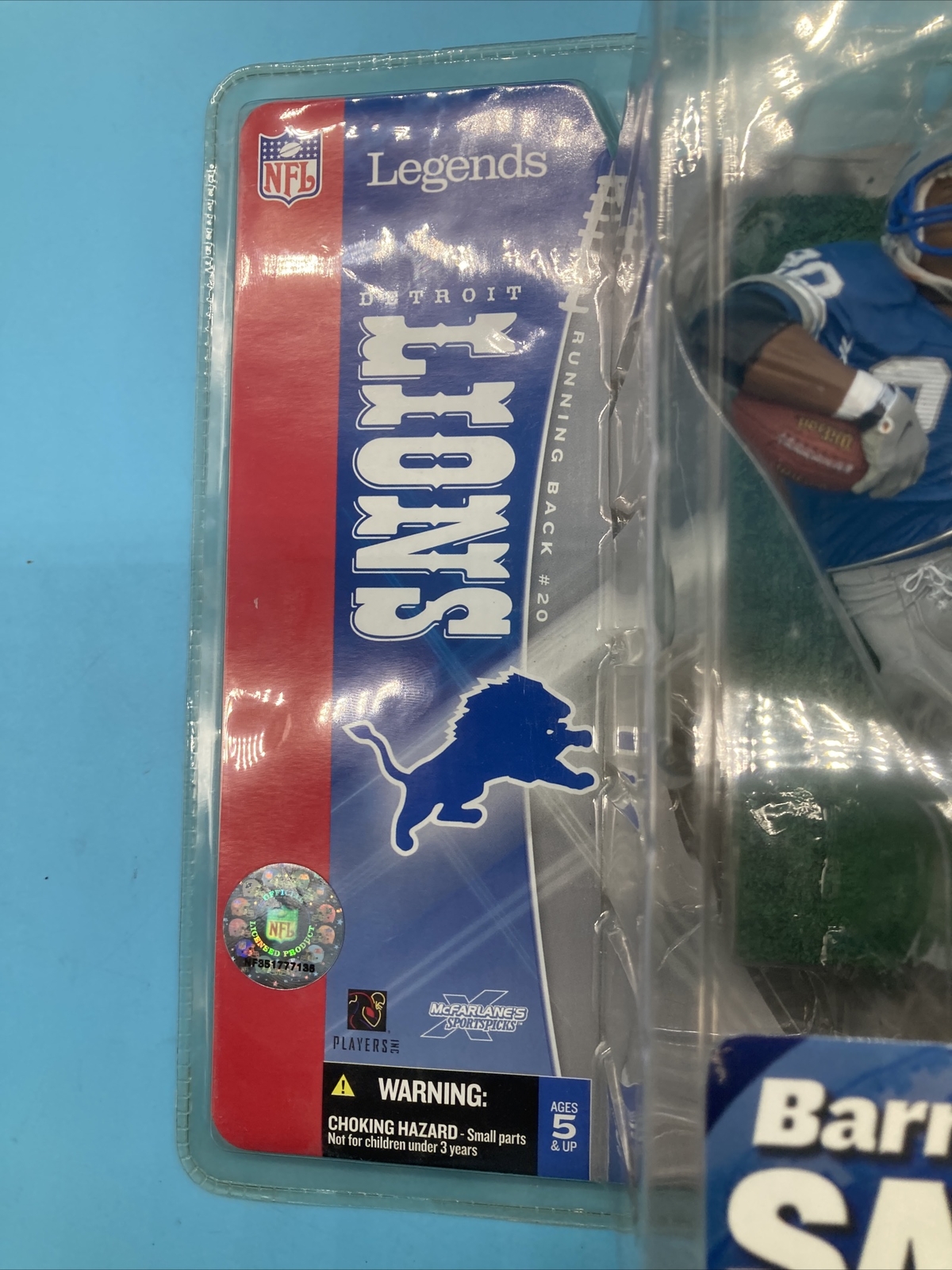NFL Legends Barry Sanders Figure New | eBay