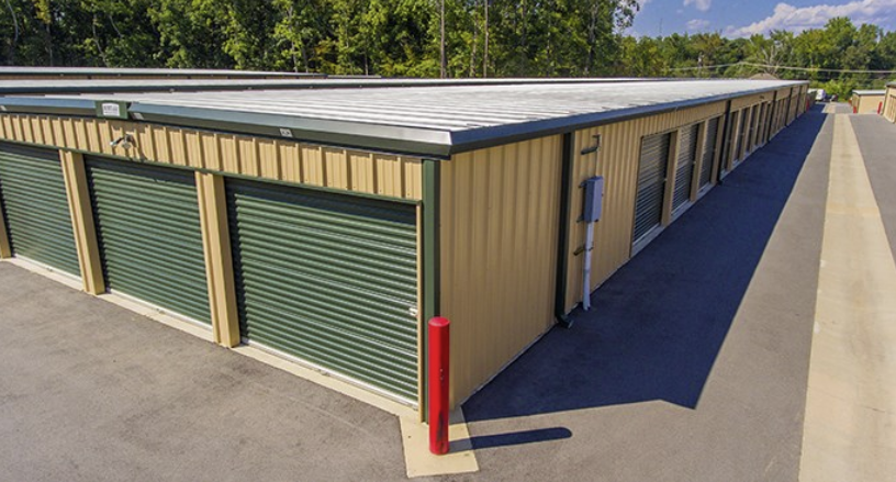 SIMPSON Steel Mini Self Storage 40x100x8.5 Metal Building Prefab ...