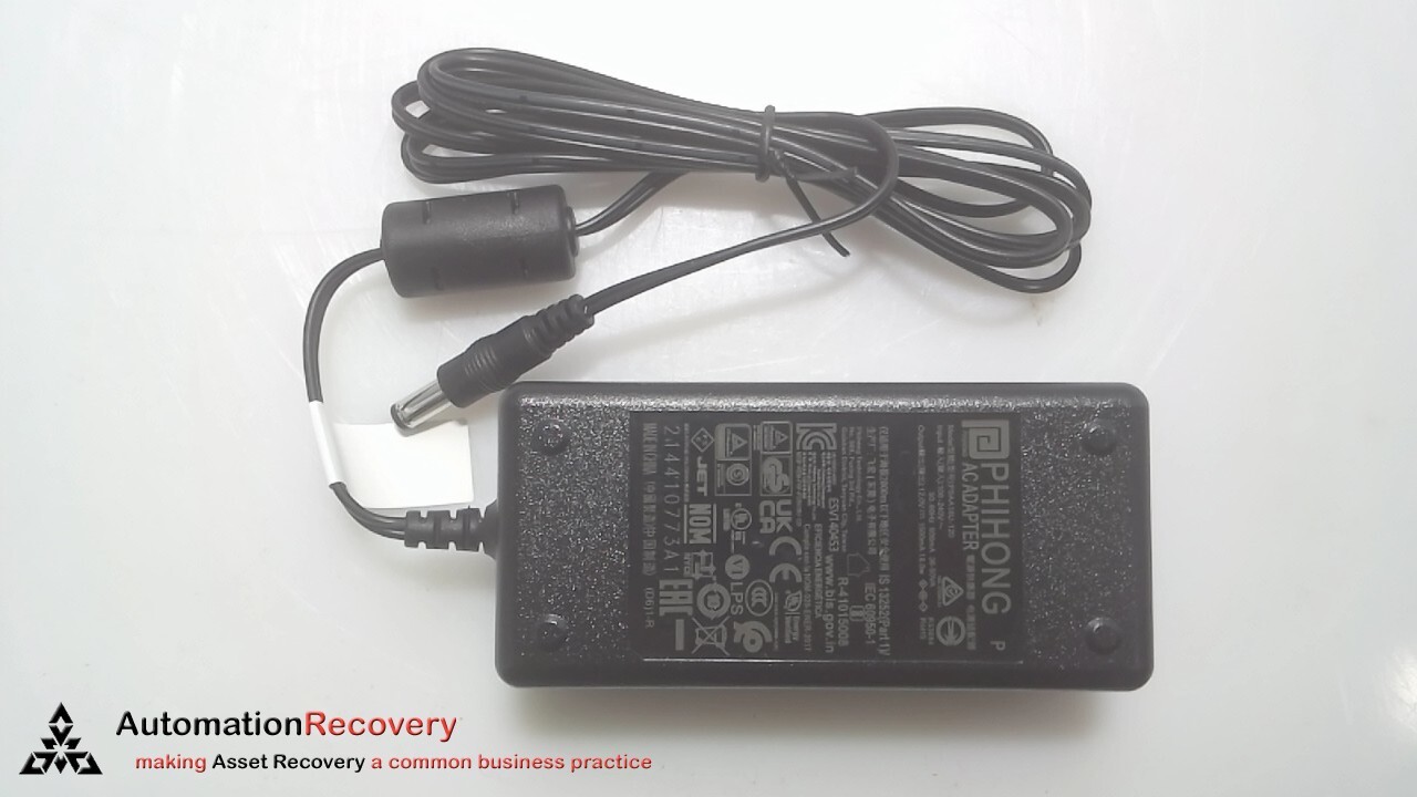 Phihong AC Adapter Power Supply Unit Psaa18u-120 12v 1500ma for sale ...