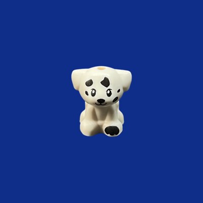 New Lego Animals Rare White Grumpy Dalmatian Puppy Dog Minifigure 2021 ...
