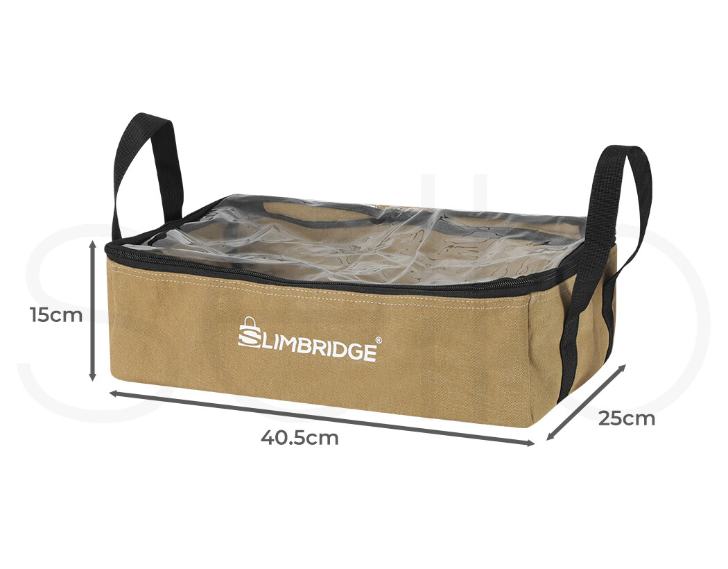 Slimbridge 3PCS Camping Canvas Storage Bags Adventure Portable Caravan ...