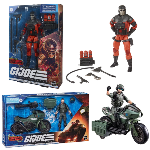 G.I. Ensemble Joe Classified barbecue & Cobra Island Alvin Breaker ...